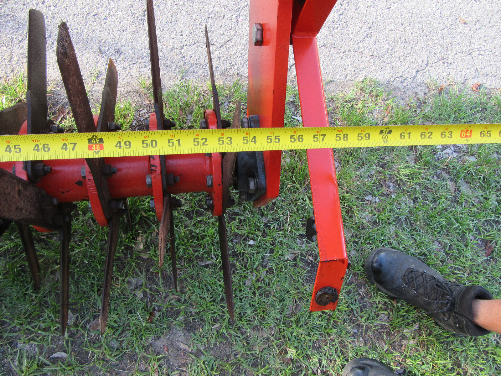 Wiedenmann Terra Combi TC 160 Deep Tine Spiking Aerator 8" deep | eBay