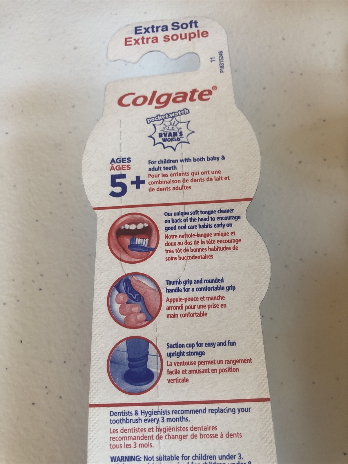 4x+Colgate+Kids+Extra-Soft+Toothbrush+Set+Ryan%27s+World+Value+Pack ...