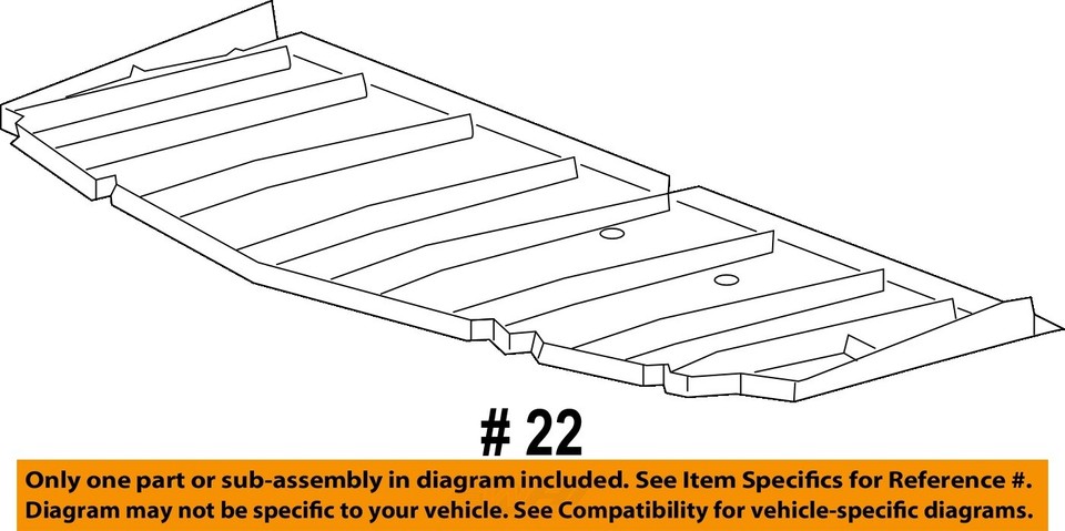 GM OEM 14-19 Corvette Bumper Components-Front Deflector 23273619 | eBay