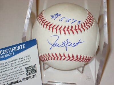 JOE WEST (MLB Umpire) Signed Official MLB Baseball w/ Beckett COA ...