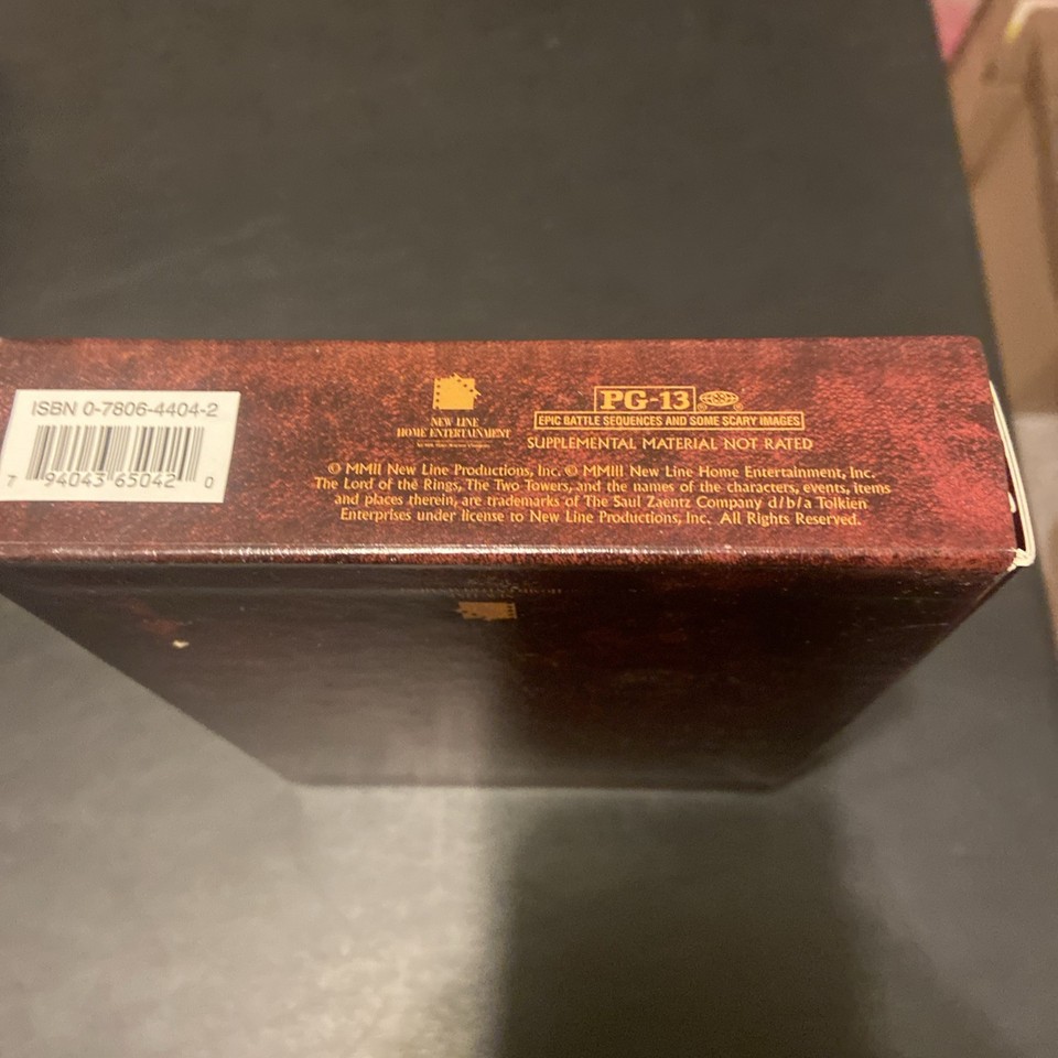 Lord of the Rings Extended Edition DVD Trilogy Set (3 Box Sets) Used | eBay