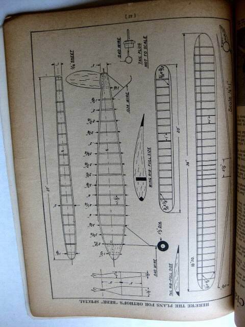 July 1939 Flying Aces Model Airplane Magazine Plans for Model Planes | eBay