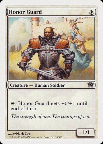 Honor Guard MTG 9th Edition Magic the Gathering Card | eBay