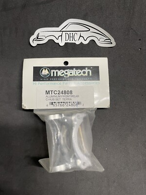 Megatech Vintage RC Car Part # MTC24808 Silver Alum. C-Hub Set Terra ...