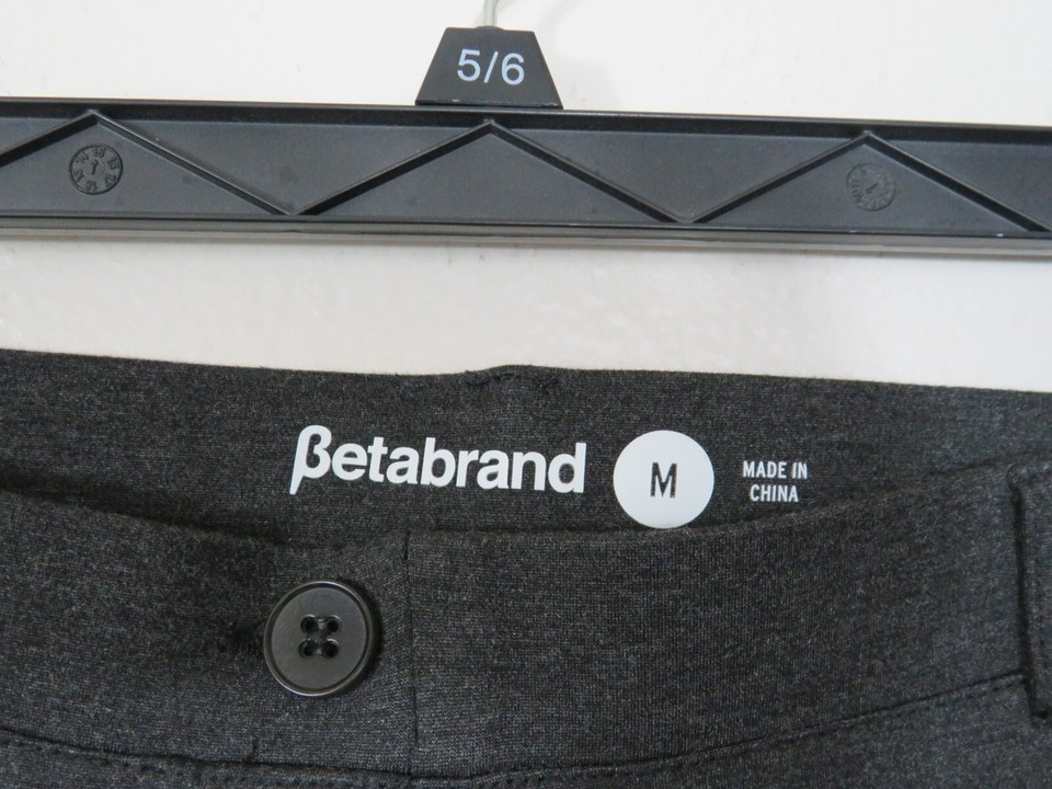 Betabrand Dress Yoga Pants Bootcut size Medium High Rise Stretch Gray ...