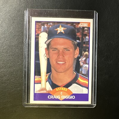 1989 Score #237 Craig Biggio Rookie RC | eBay