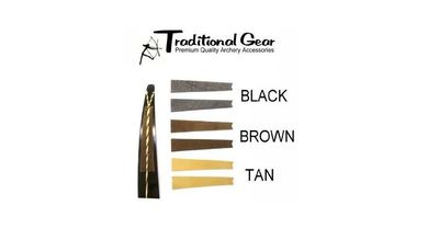 Bowstring GROOVE SILENCERS Traditional Archery Recurve Bow REDUCE ...