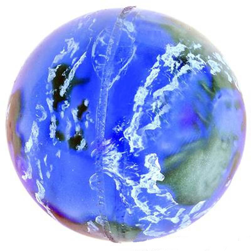 Dozen 49 MM Earth Bouncy Balls Bulk Toy Play Vending Carnival Prize ...