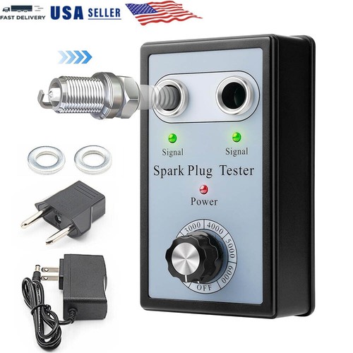 Auto Spark Plug Tester Dual Hole Diagnostic Tool Car Gasoline Ignition ...