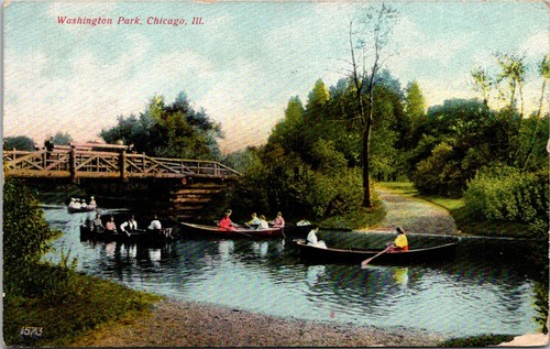 Washington Park Chicago Illinois Postcard | eBay