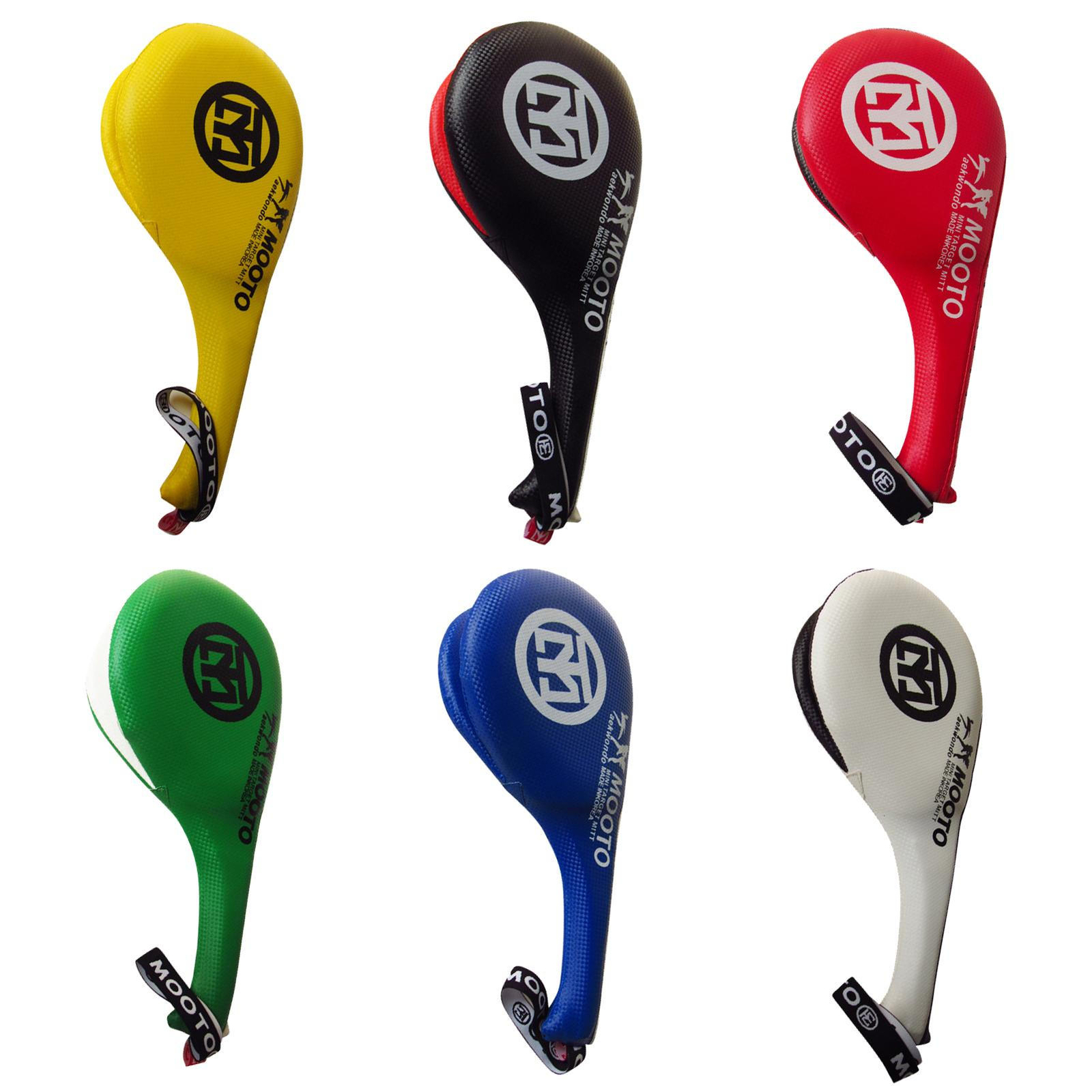 LARGE Double Target Kicking Pads Taekwondo MMA Strike Paddle Martial ...