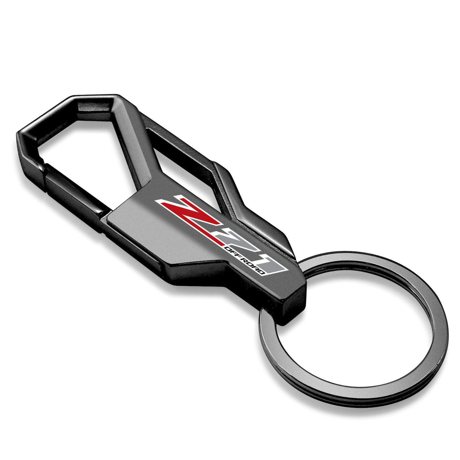 Chevrolet Z71 Off Road Black Carabiner-style Snap Hook Metal Key Chain ...