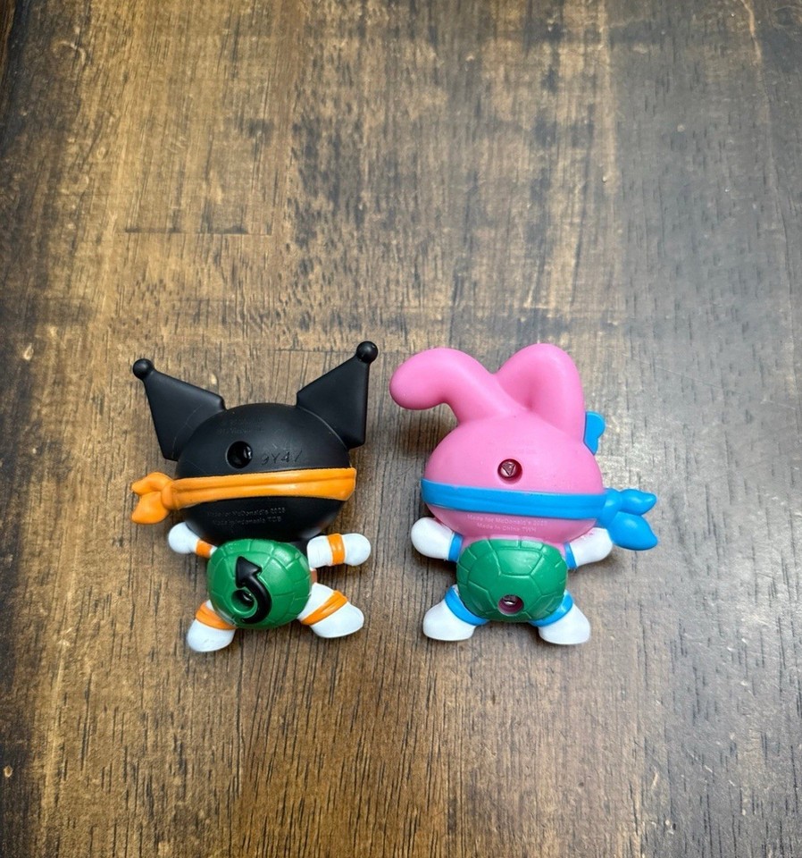 2025 McDonald’s toys Ninja Turtle Sanrio Figures | eBay