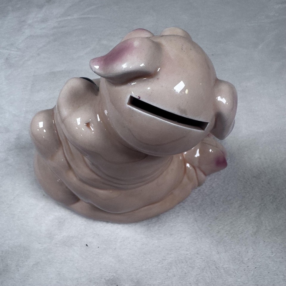 Vintage Ceramic Piggy Bank Stacked Pigs Novelty Coin Money Bank ...