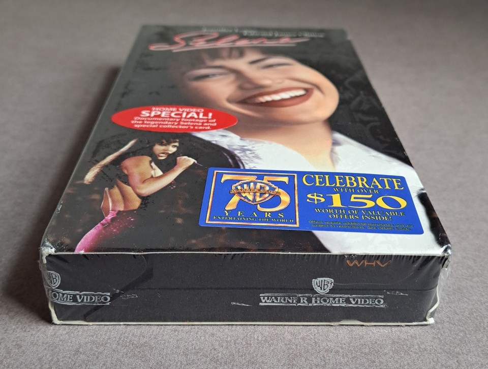 SEALED Selena VHS (Drama, Biopic, Jennifer Lopez) | eBay