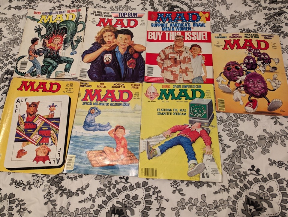 Mad Magazine and The Simpsons Magazines and Books Lot Free Shipping | eBay