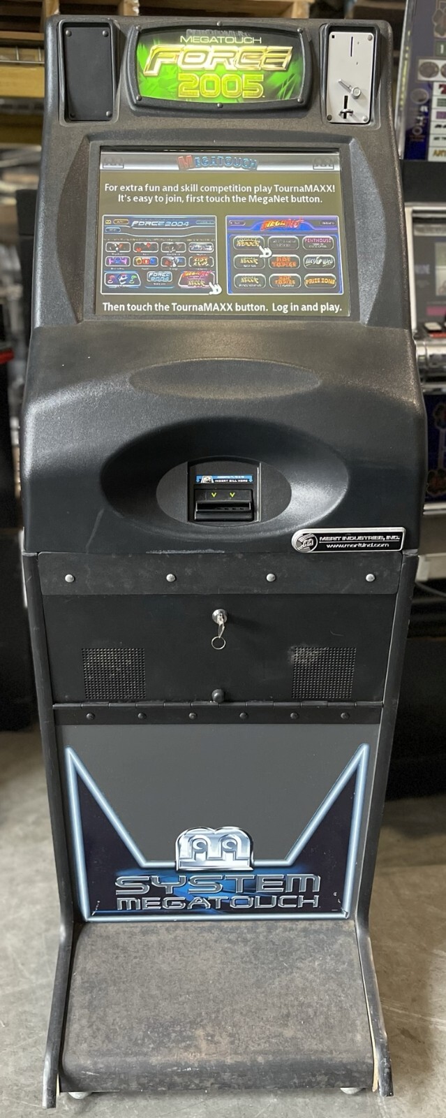 Merit Megatouch Fusion 2 Upright Force 2004.5 Multi Game Arcade | eBay