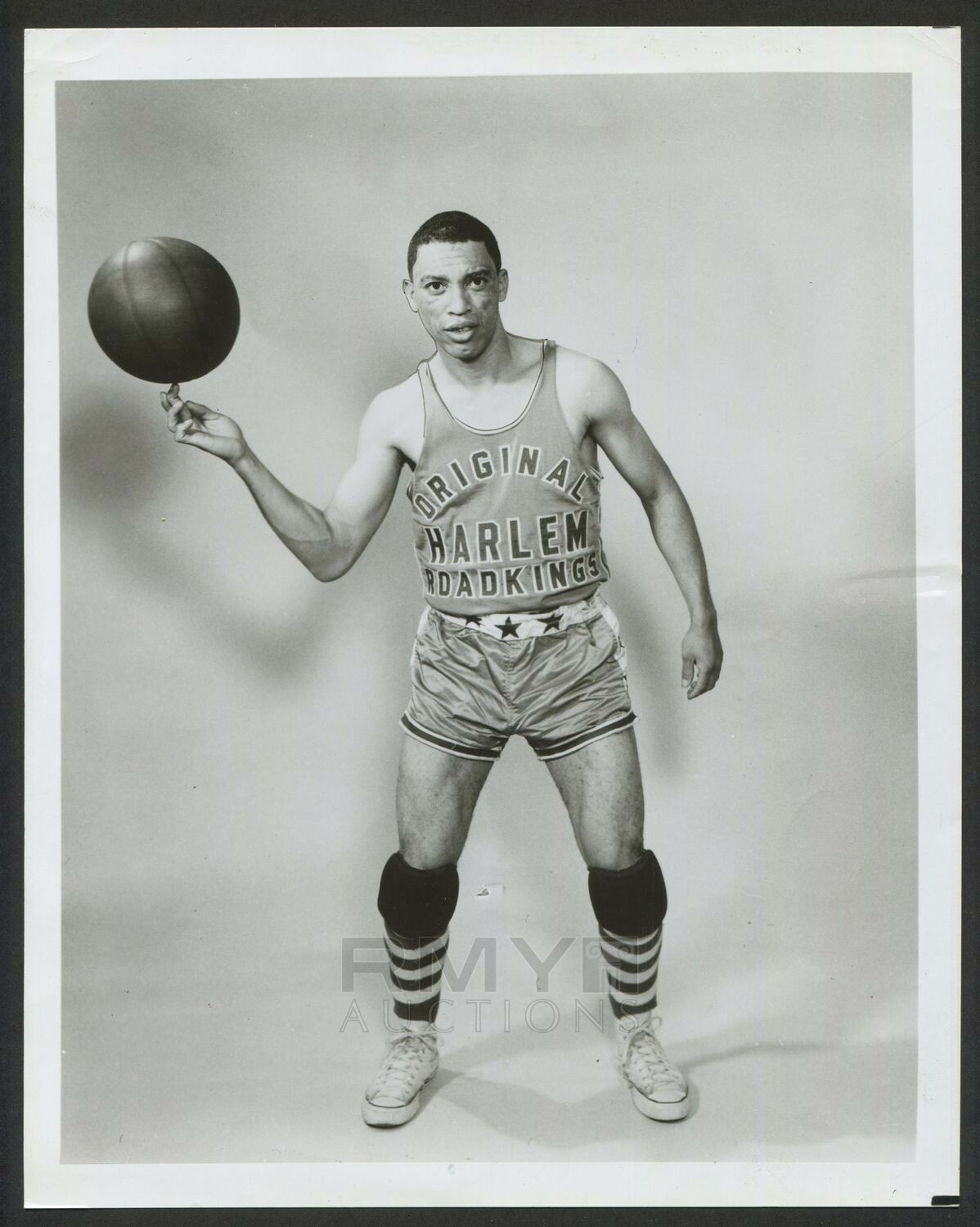 1965 "Showboat" Buckner, Original Harlem Road Kings Basketball Studio ...