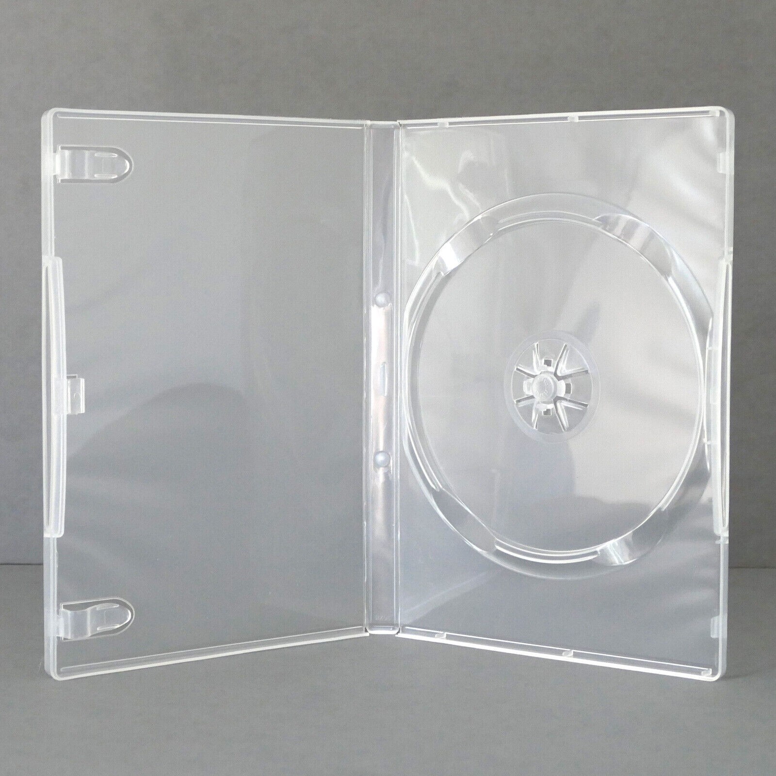 PREMIUM 30 x Single Clear DVD Case Standard DVD Covers 14mm Spine ...