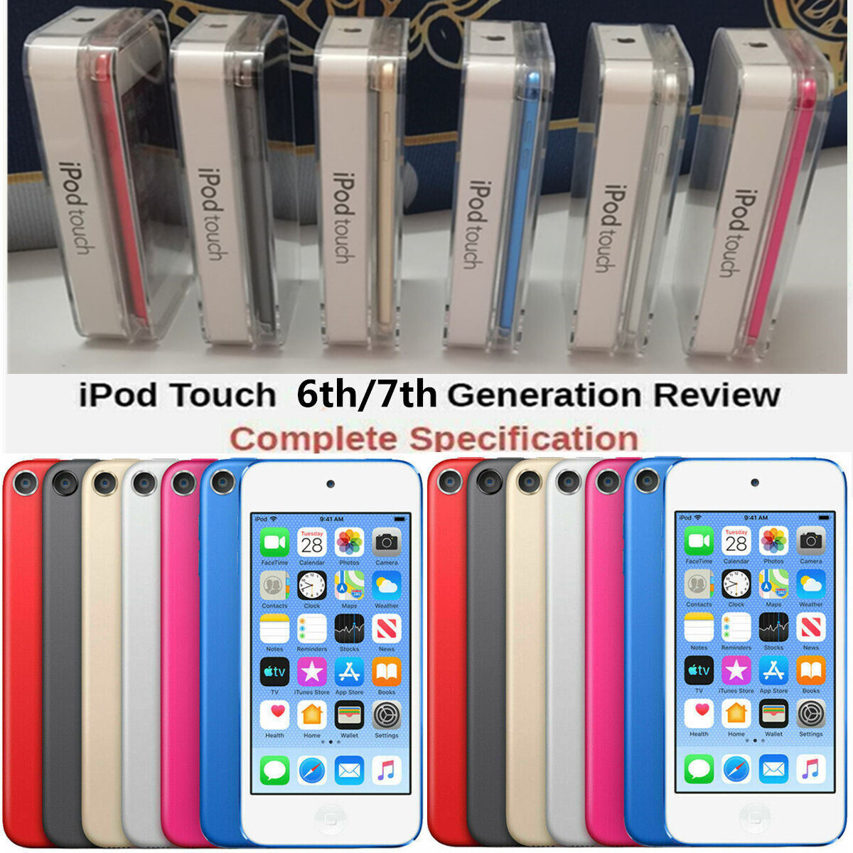 Ipod Touch 6th Generation Colors