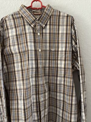 Dockers button front long sleeve LONG Size XL 60% COTTON, 40% POLYESTER ...