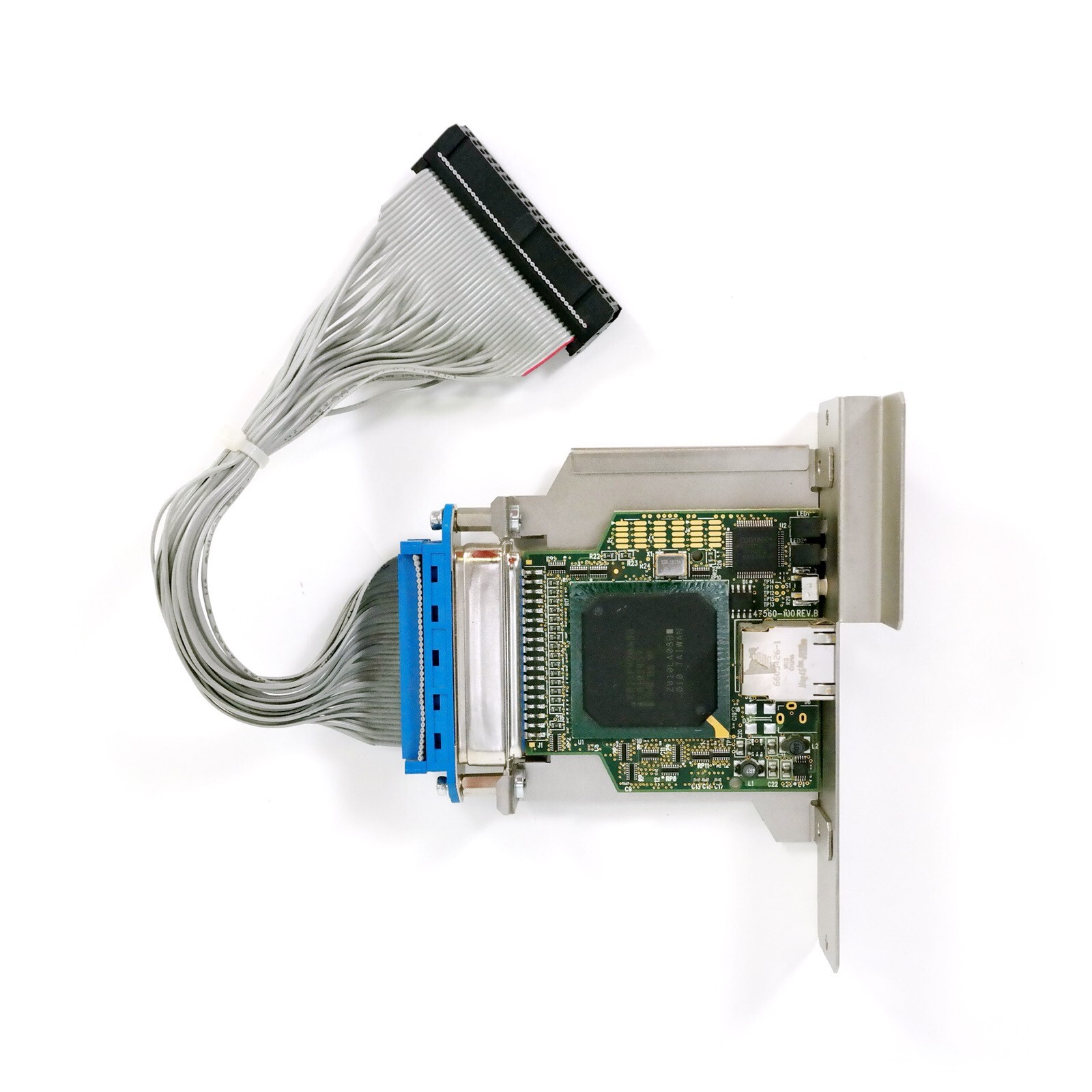 TESTED🔥 Genuine Zebra 105SL Xi3+ Zebranet Ethernet Print Server Card ...