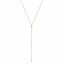 Natural Diamond Drop Chain Necklace in 14k Yellow Gold Handmade Fine ...