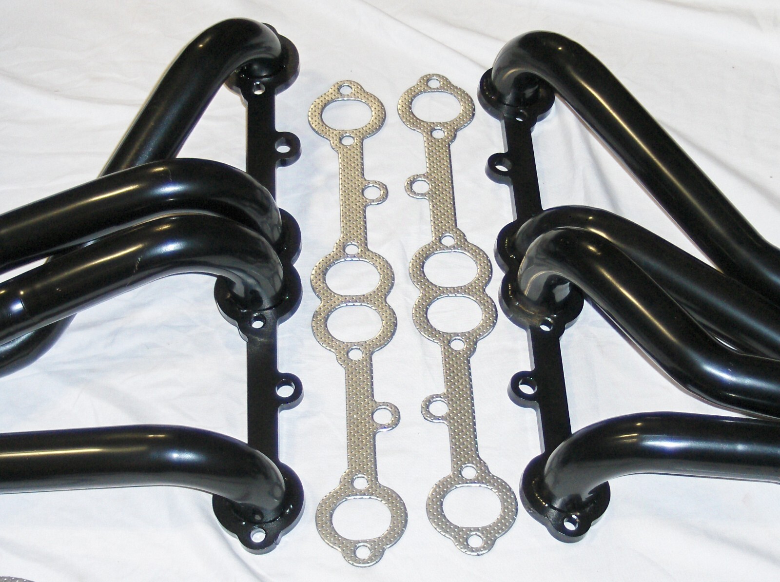 Black 1966-91 Chevy GMC Pickup Truck Blazer Suburban Jimmy Exhaust ...