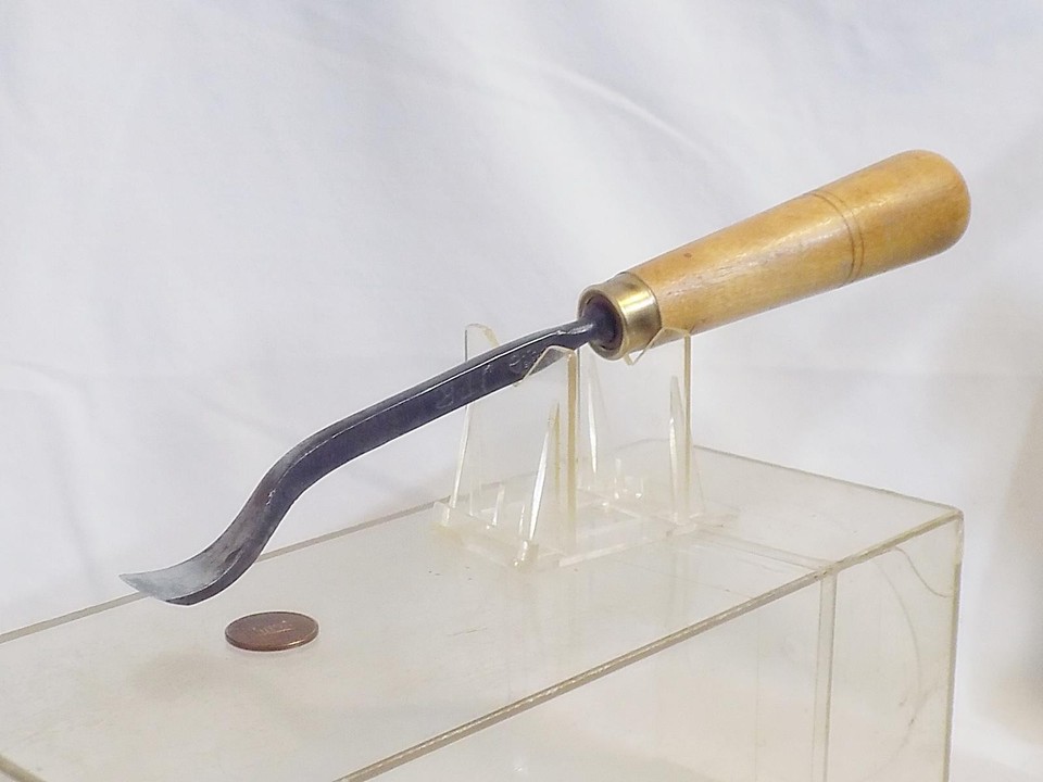Henry Taylor Wood Carving Gouge Chisel #1 Sweep 3/4" Cut 9.75" Long | eBay
