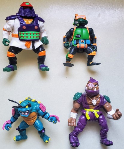 TMNT *Navy Seal Mike*Automutation Night Ninja*Knockin Bebop & Slash ...
