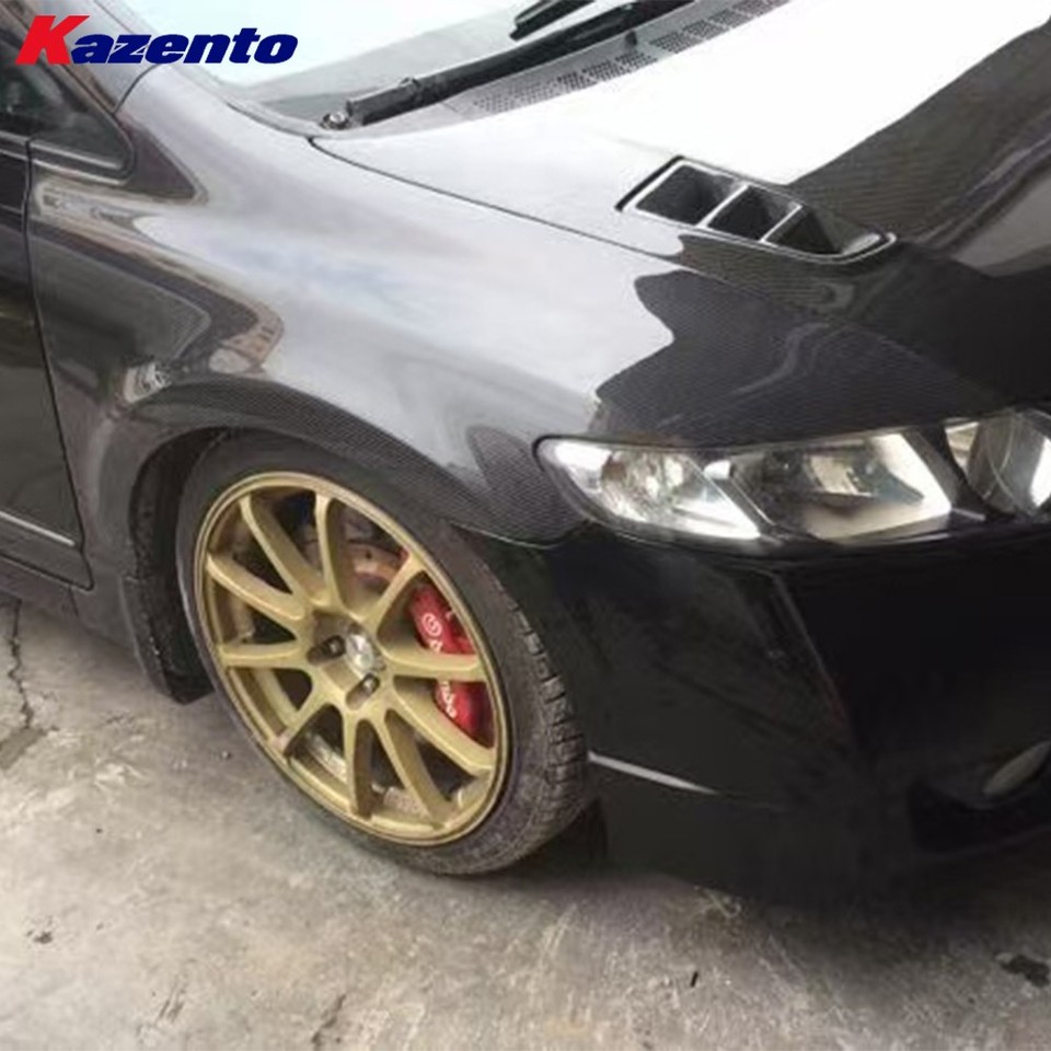 Front Bumper Side Fender For Honda Civic FA1 06-11 Sedan Carbon OE ...