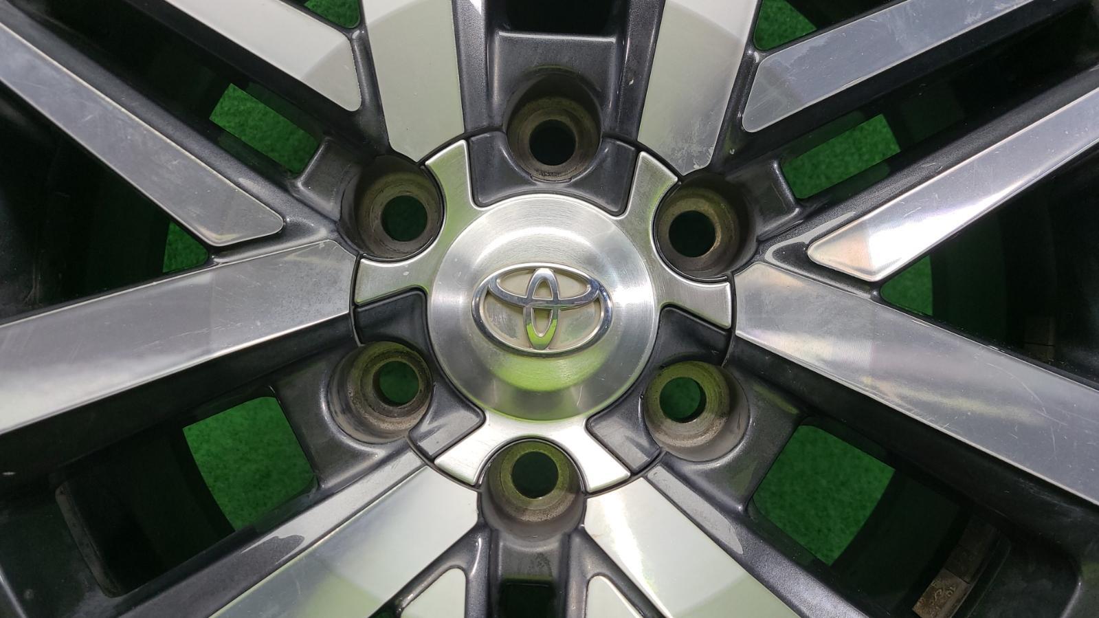 TOYOTA HILUX WHEEL ALLOY FACTORY, 18X7.5IN, 12 SPOKE, GREY/POLISHED, 30 ...