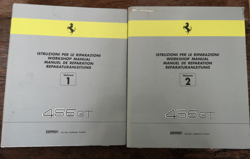 Workshop Manual Ferrari 456 GT 456GT INCL ALL WIRING DIAGRAMS official ...