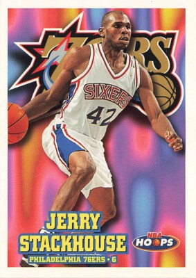 1997 Hoops #116 Jerry Stackhouse Philadelphia 76ers | eBay