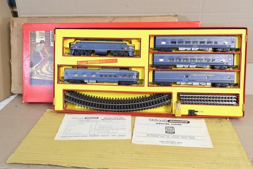 TRIANG RS34 TRANSCONTINENTAL TC DOUBLE ENDED DIESEL LOCOMOTIVE & COACH ...