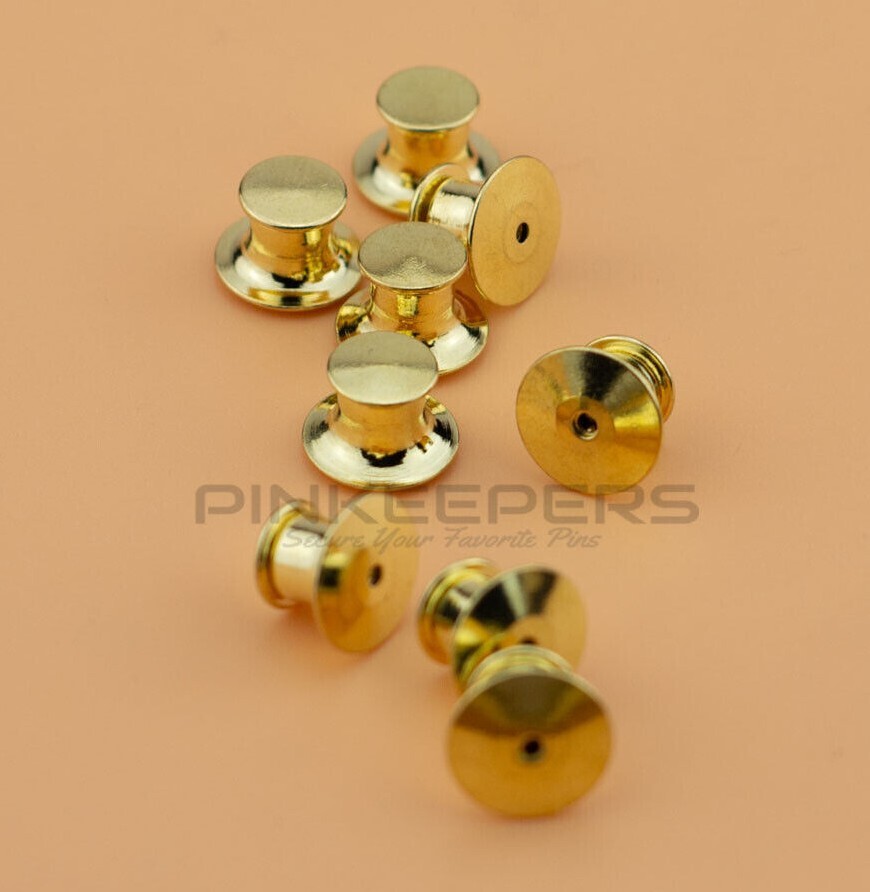 Locking Pin Backs Pin Locks Keepers for Enamel Lapel Pins Badges-No ...