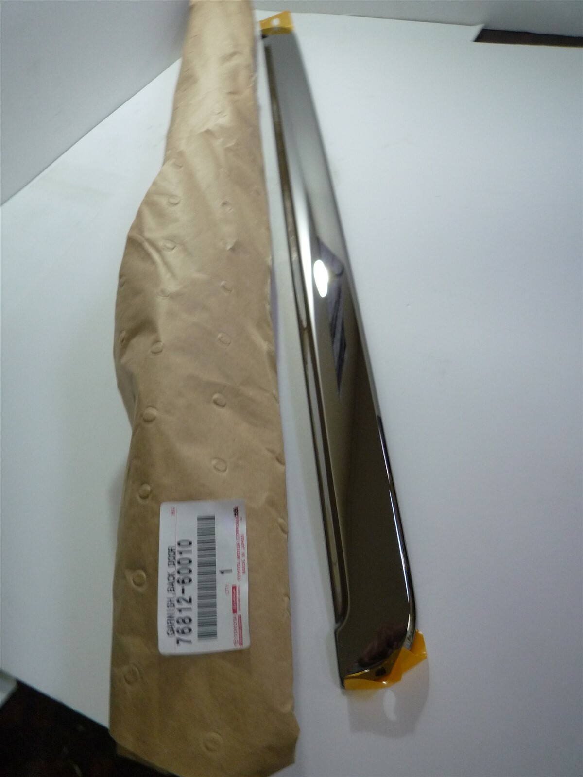 76812-60010 Genuine Toyota Garnish Back Door Outside 7681260010 OEM | eBay