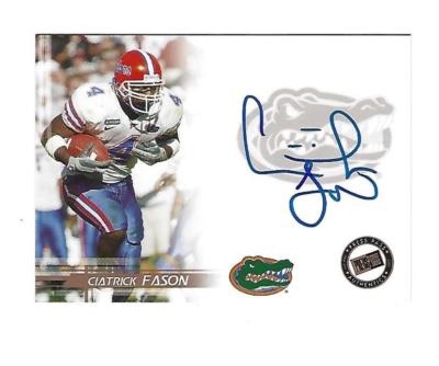 Ciatrick Fason 2005 Press Pass Autograph Card, Florida Gators | eBay
