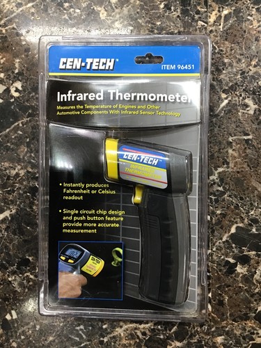 Brand New Cen-Tech Infrared Thermometer with battery 96451 | eBay