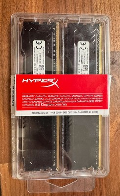 HyperX RAM 16GB (2x8GB) DDR4 2400MT/s | eBay