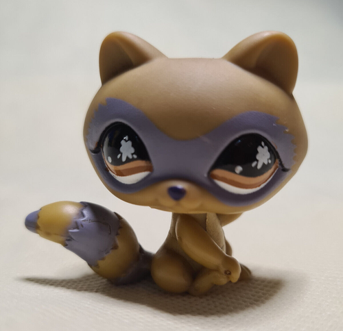 Littlest Pet Shop Authentic Raccoon #652 LPS | eBay Australia