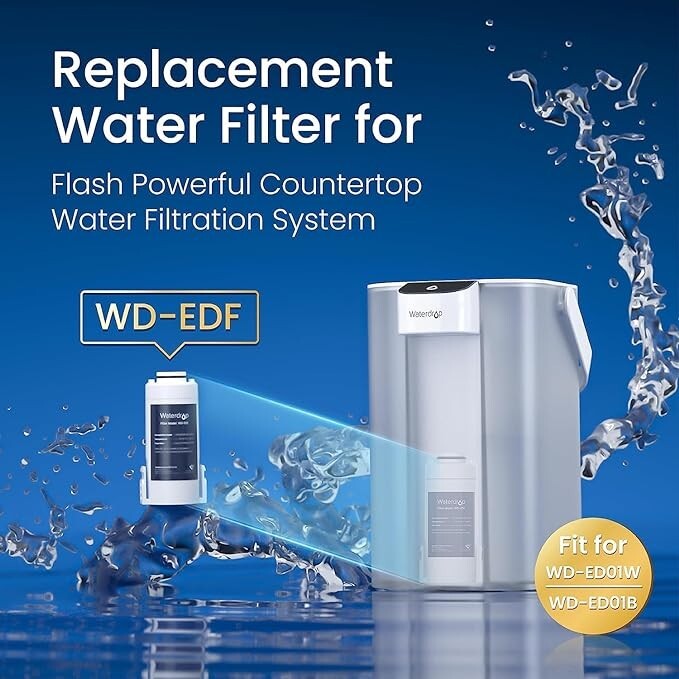 Waterdrop WD-EDF Replacement Filters for All Waterdrop Instant Water ...