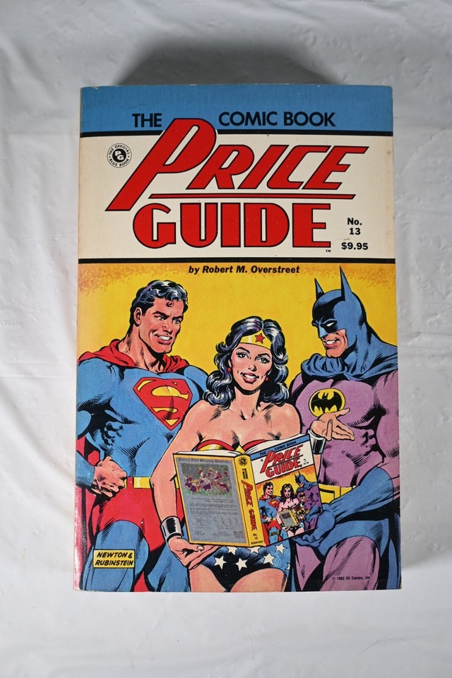 Overstreet Comic Book Price Guides #13 (1982) & #18 (1988) | eBay