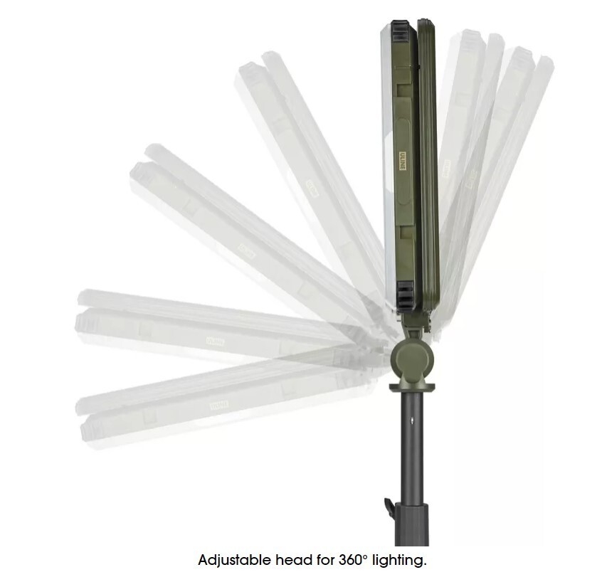 U-line Rechargeable Job Site Work Light 3,000 LUMENS H-10882 Solar USB ...