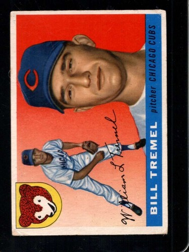 1955 TOPPS #52 BILL TREMEL GOOD+ (RC) CUBS *X49145 | eBay