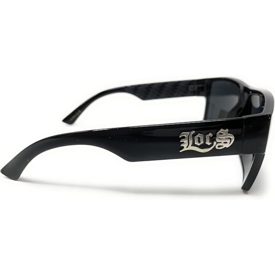 LOCS 91105 Black Flat Top Sunglasses Authentic Gangster Cholo Shades ...