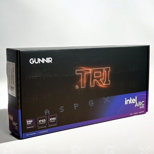 GUNNIR Intel Arc B580 Tri 12G OC 2800MHz GDDR6 Video GPU Graphics Card ...