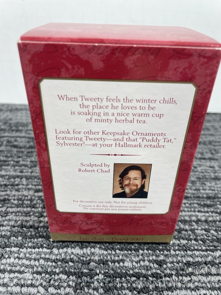 Hallmark Keepsake Holiday Spa Tweety Bird Looney Tunes 2001 Christmas ...