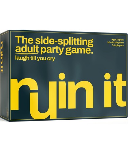 Adult Party Board Game Ruin IT Hilariously Funny Game for Ages 18 ...