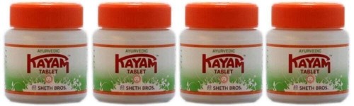 Kayam Churan Ayirvedic Tablets 30 Tablet For Constipation Acidity pack ...